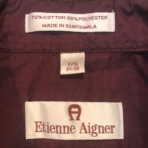 Etienne Aigner | Shirts | Mens Dress Shirt | Poshmark